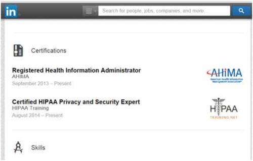 How to use HIPAA Certification Logo