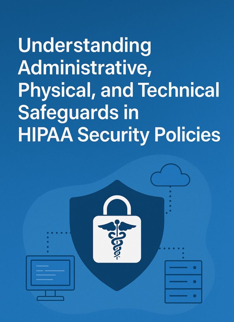 Understanding Administrative, Physical, and Technical Safeguards in HIPAA Security Policies