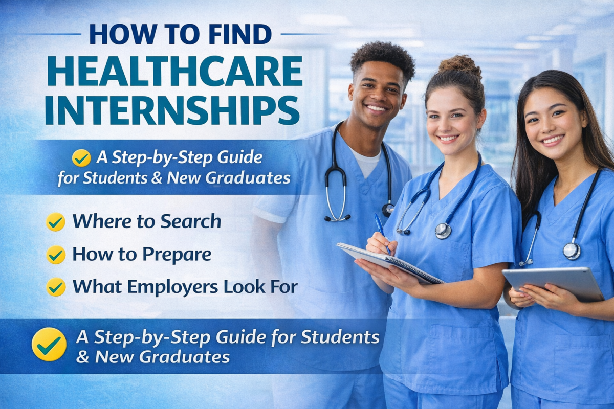 How to Find Healthcare Internships: A Step-by-Step Guide for Students
